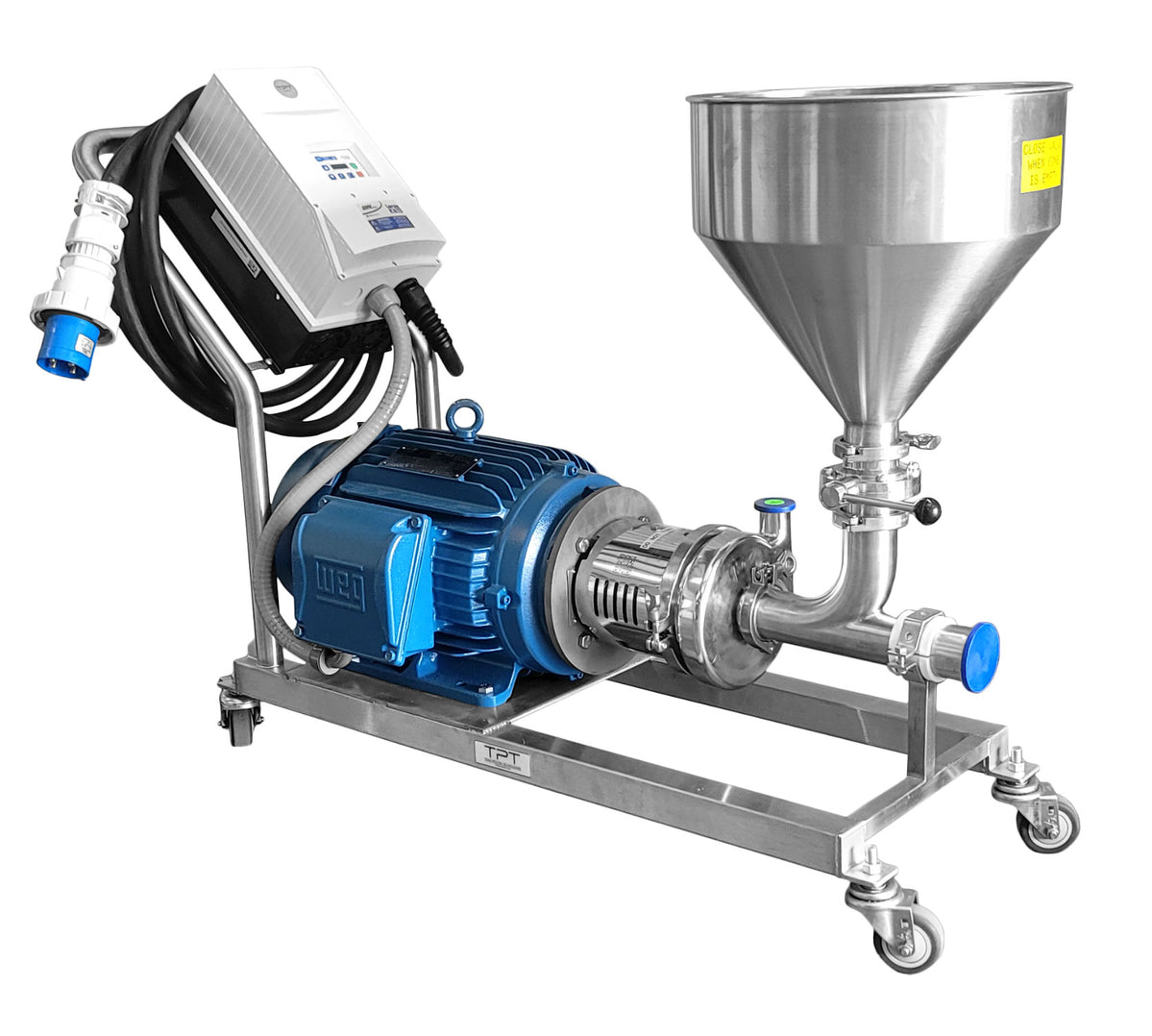 Inline High Shear Mixer 20HP Motor (Big Daddy) — Texas Process Technologies