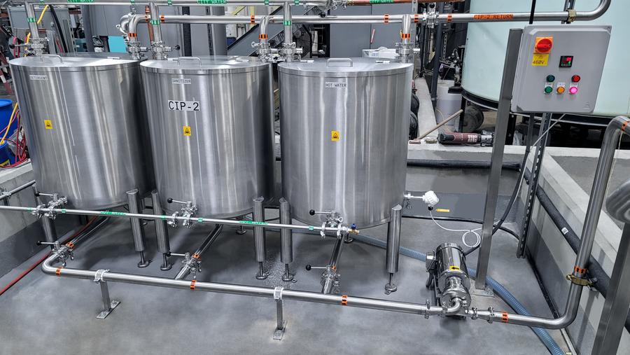 CIP System - Tank cleaning equipment — Texas Process Technologies